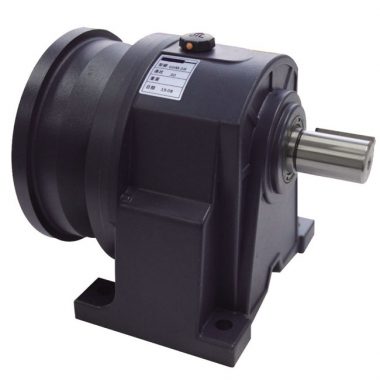 GHM horizontal installation straight gear reducer motor ...