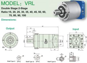 VRL Inline High Torque Precision Planetary Gearbox - Planetaryreducer.com
